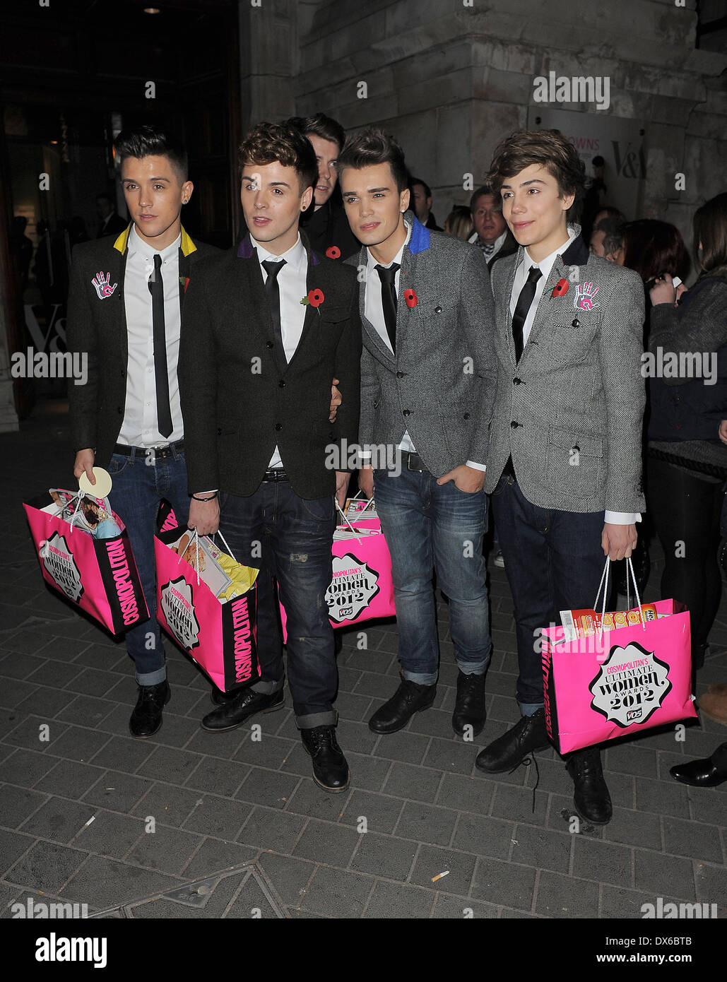 X Factor contestants Jamie Hamblett, Jaymi Hensley, Josh Cuthbert and ...