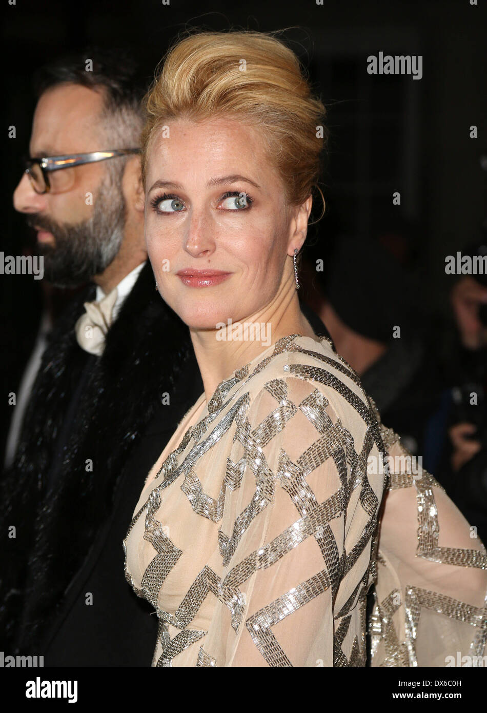 Gillian Anderson Harper's Bazaar Women of the Year 2012 held at ...