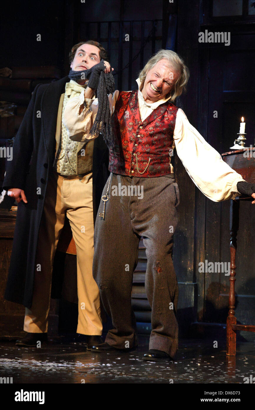 Tommy Steele stars in the title role of 'Scrooge' in the ever popular ...