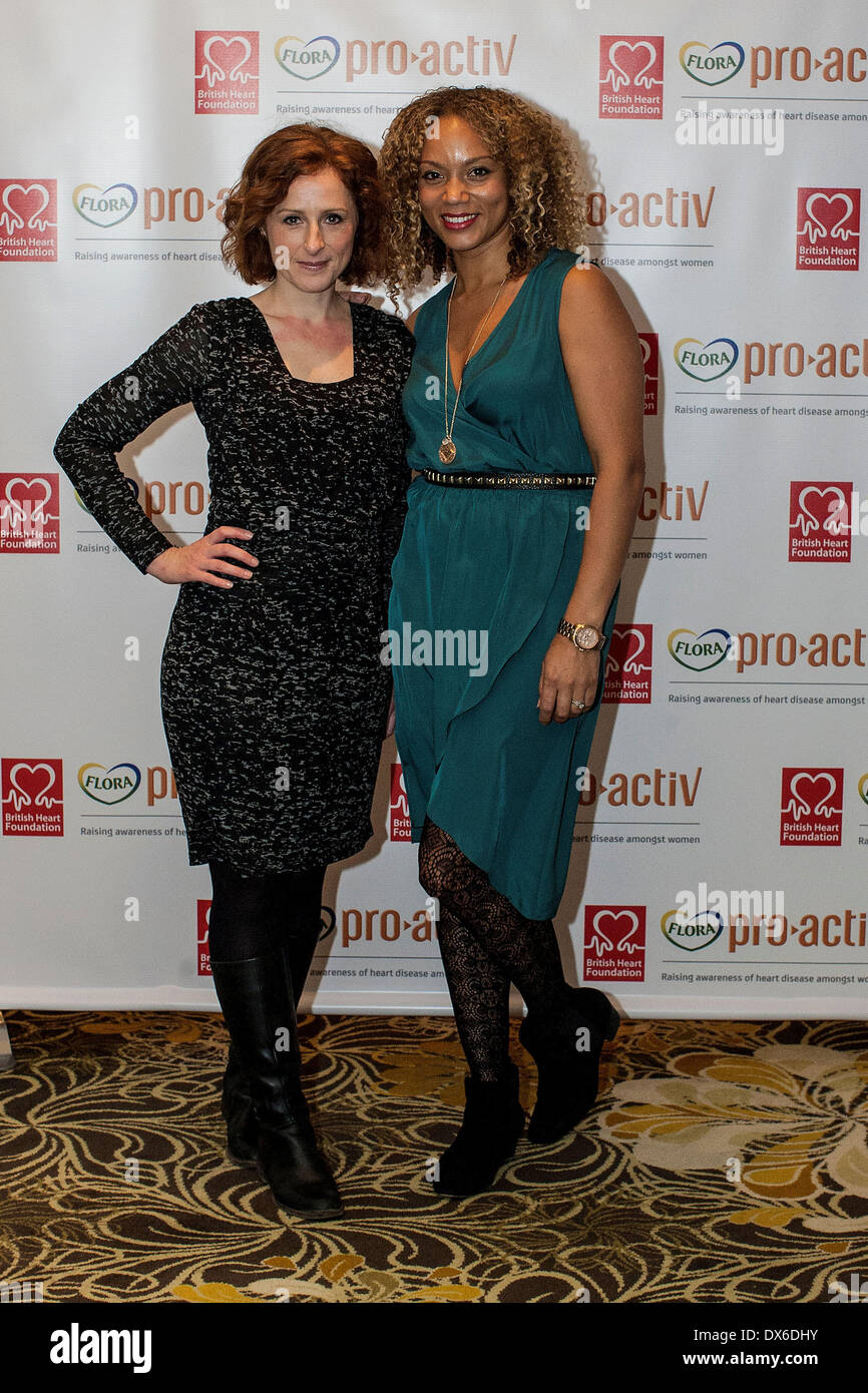 Nicola Stephenson, Angela Griffin The British Heart Foundation and ...