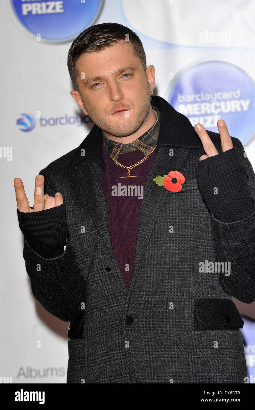 Plan B aka Ben Drew Barclaycard Mercury Music Prize held at the ...