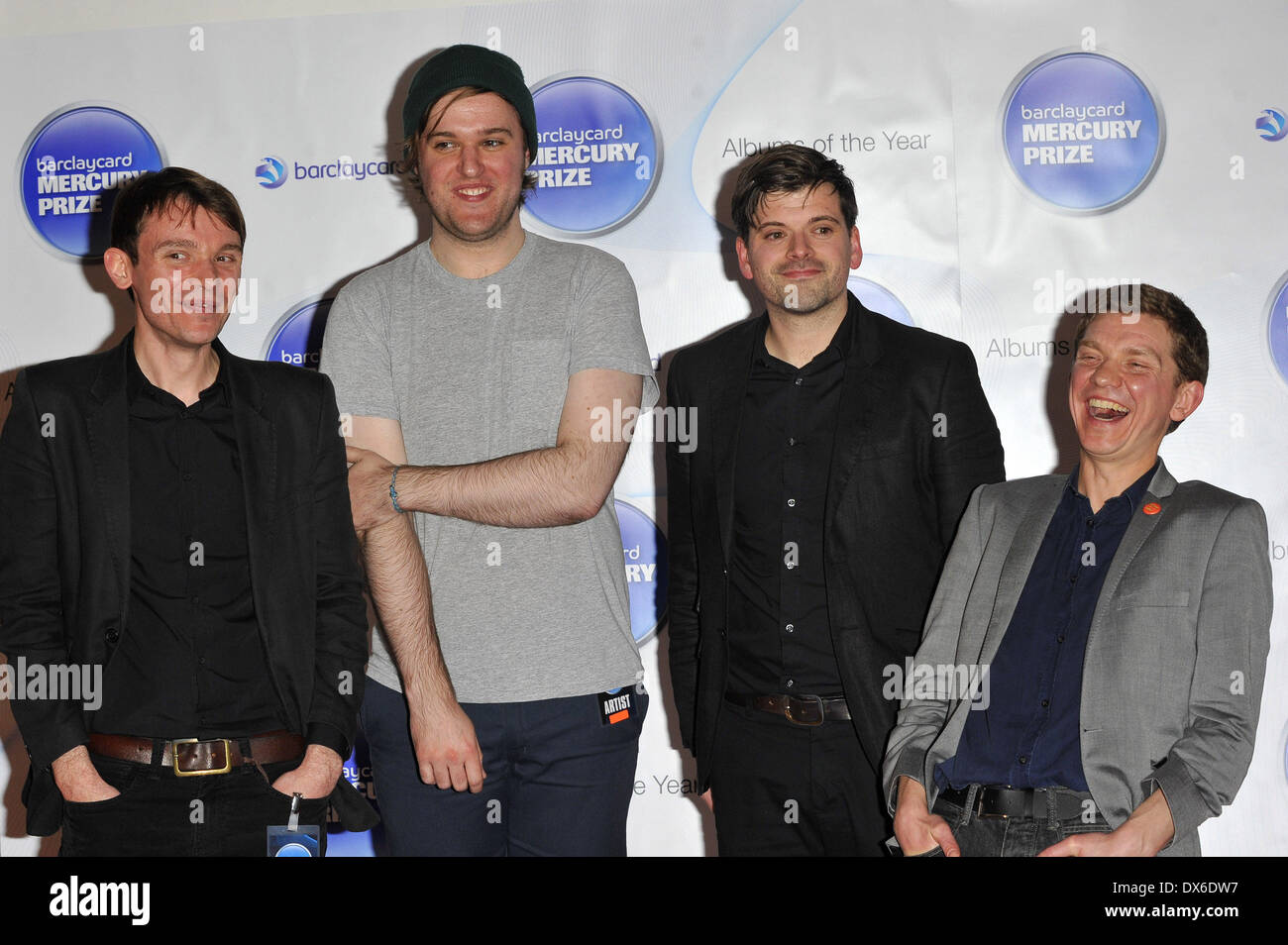 Field Music Barclaycard Mercury Music Prize held at the Roundhouse ...
