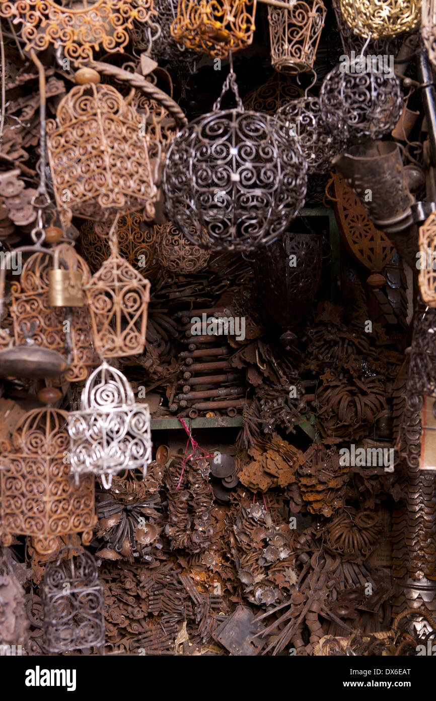 Metal work marrakech hi-res stock photography and images - Alamy