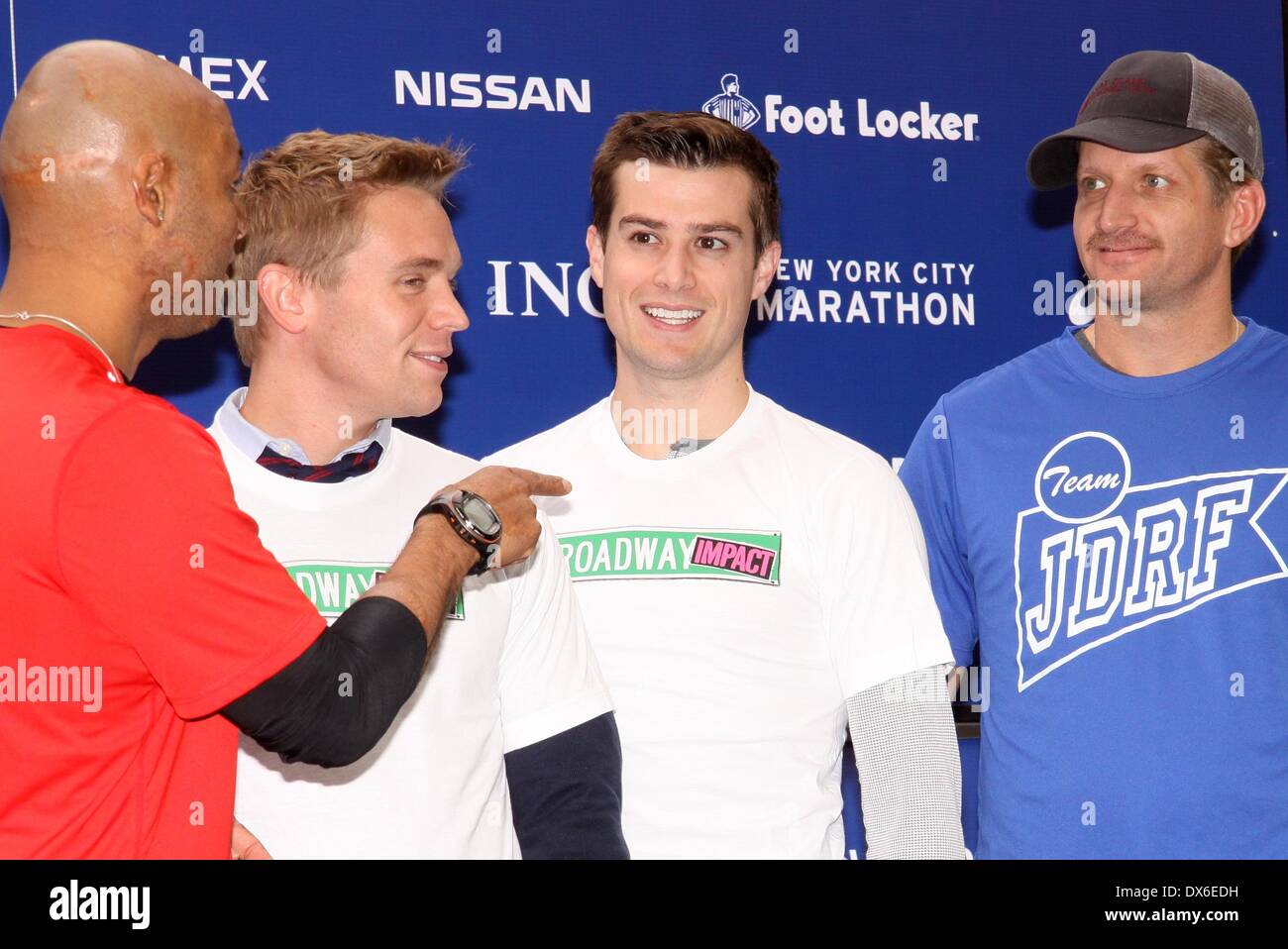 J.R. Martinez, Brian Sears, Nick Spangler and Paul Sparks ING New York ...