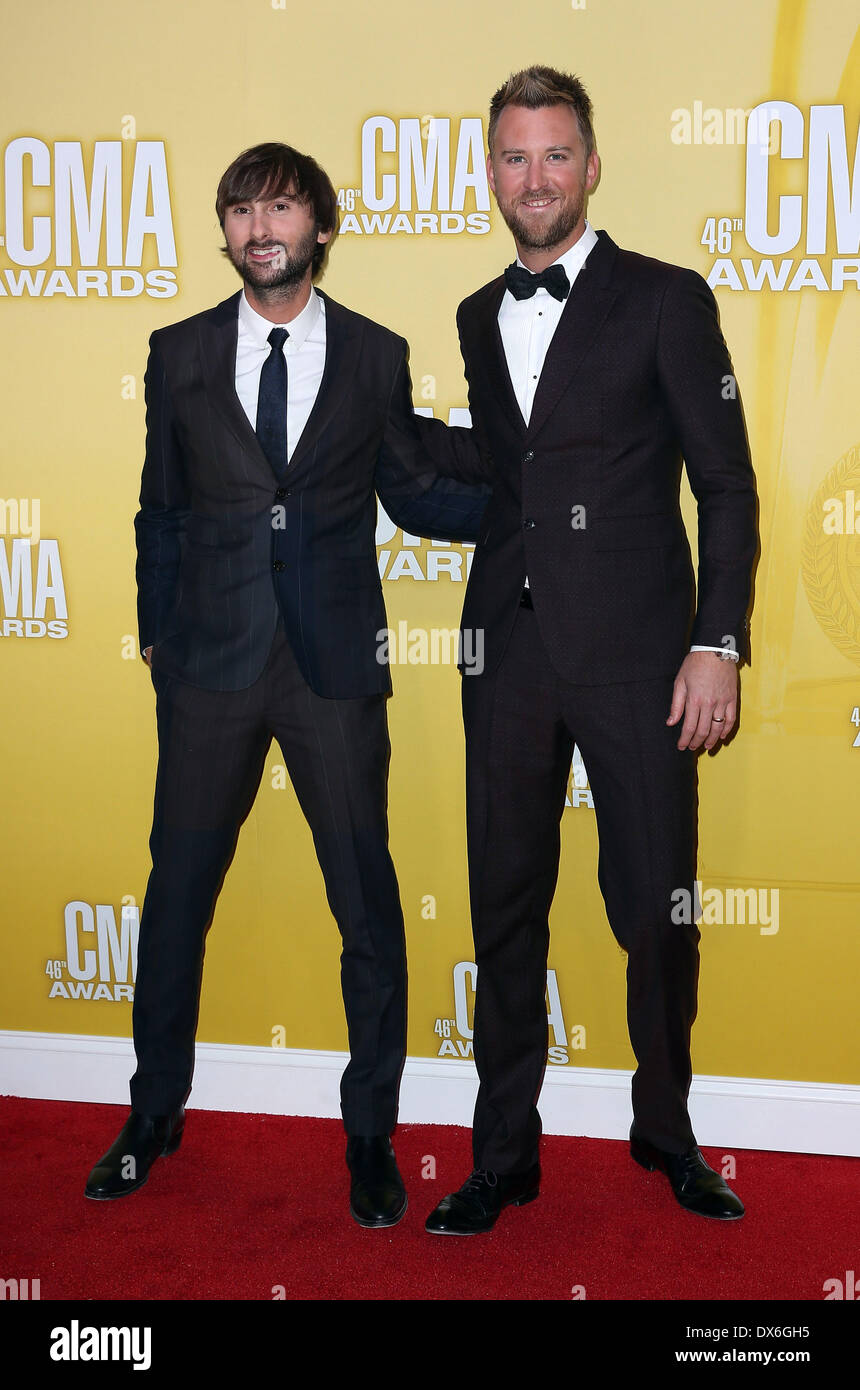 Dave Haywood, Charles Kelley 46th Annual CMA Awards Inside Bridgestone ...