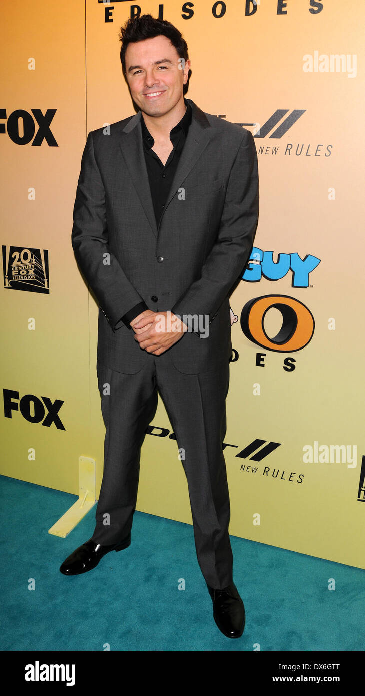 Seth MacFarlane Family Guy 200th Episode Celebration at The Belasco ...