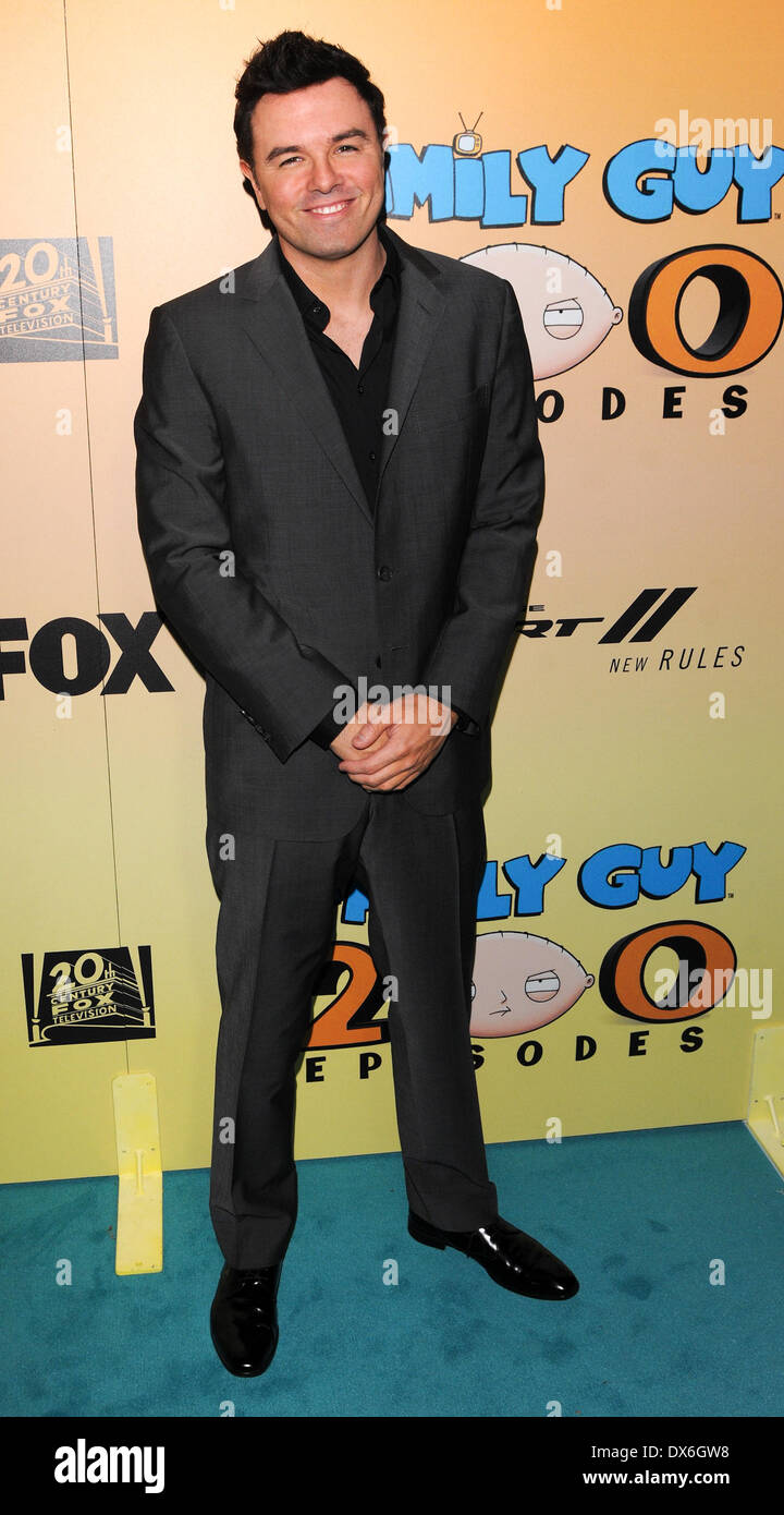 Seth MacFarlane Family Guy 200th Episode Celebration at The Belasco ...