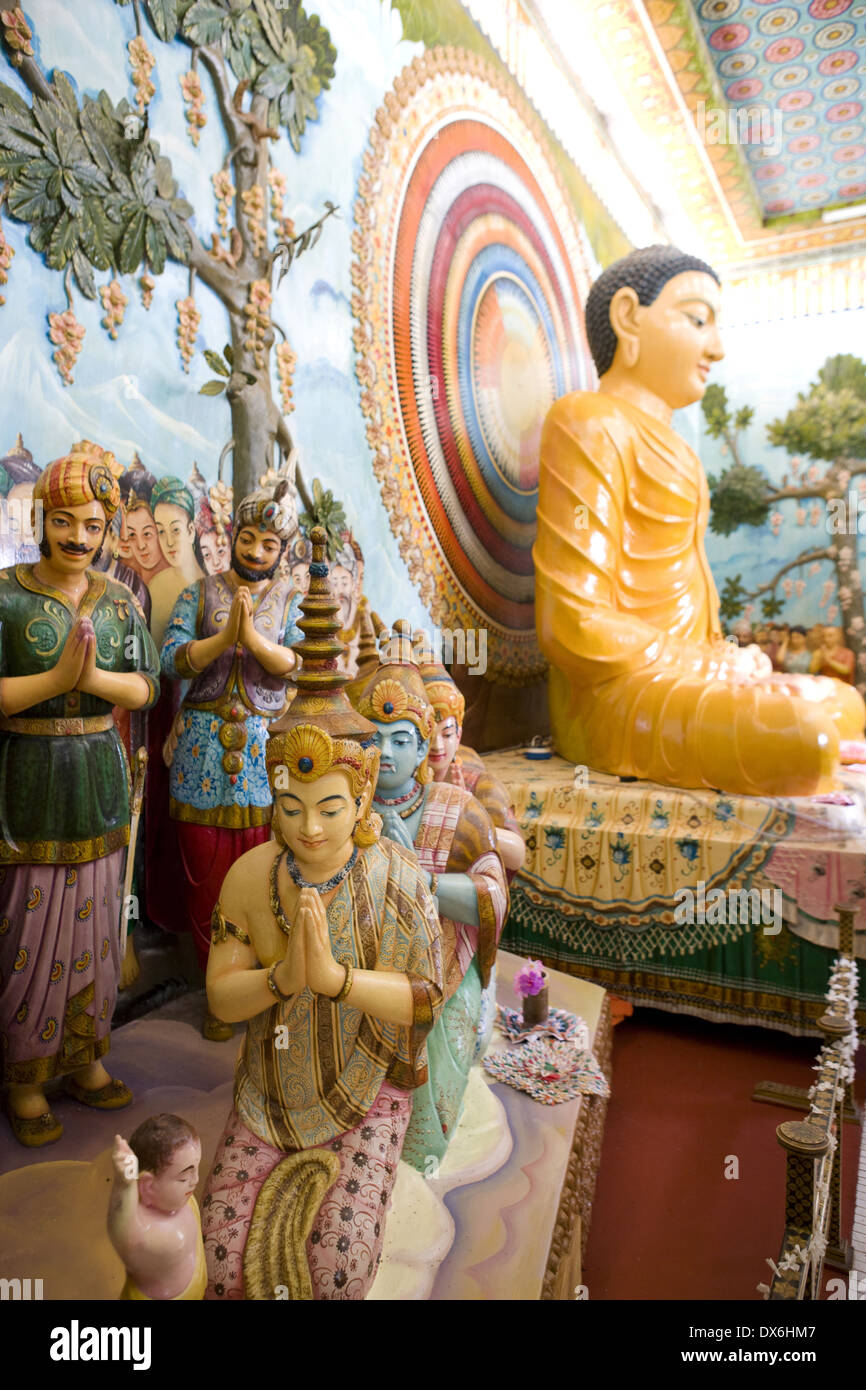 Gangarama Maha Vihara Temple, Hikkaduwa, Sri Lanka Stock Photo - Alamy