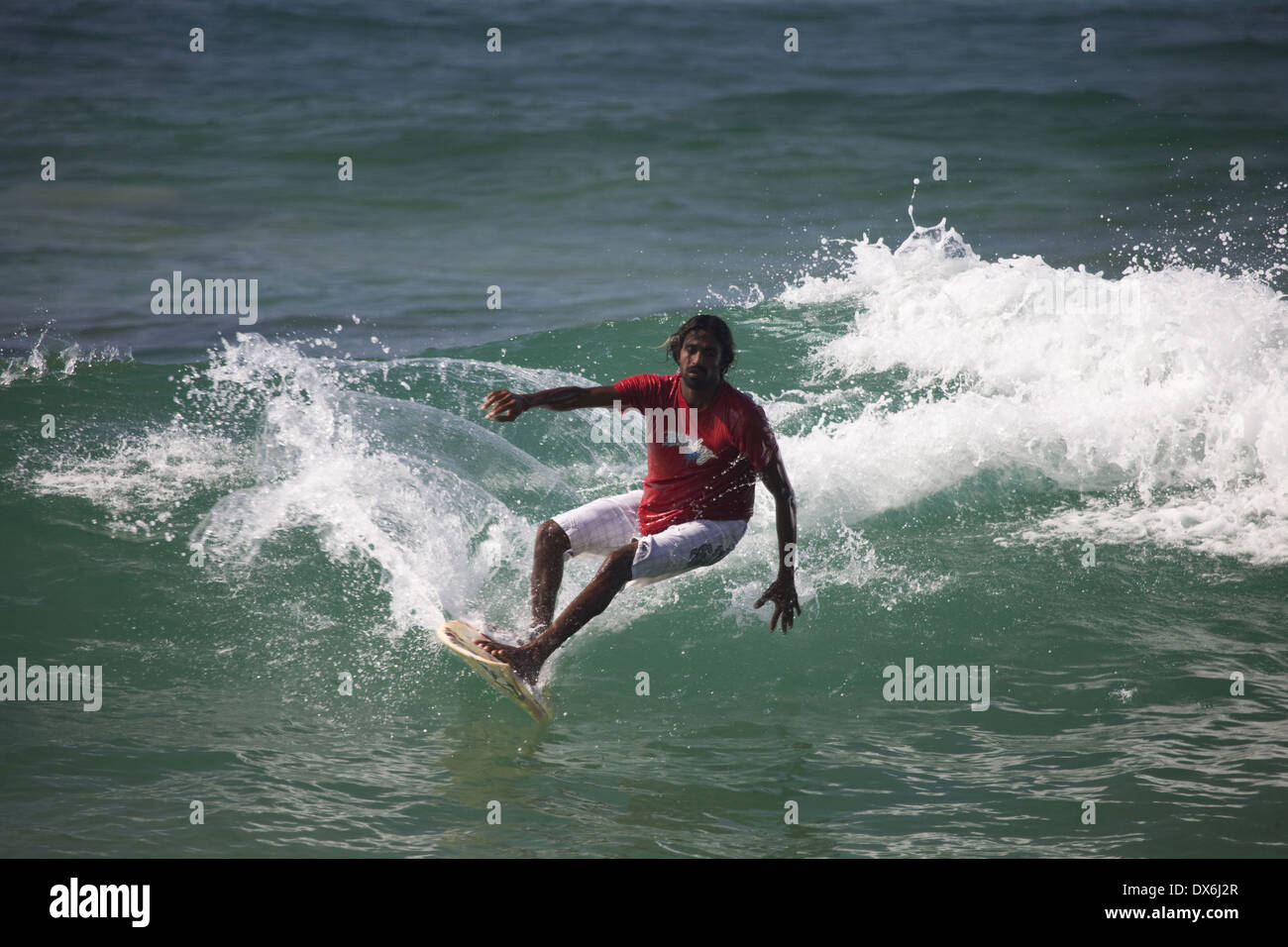 Hikkaduwa Surfing Sri Lanka High Resolution Stock Photography and ...