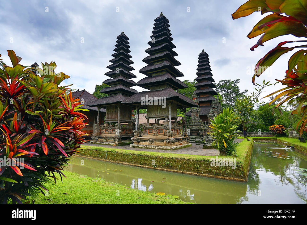 Meru shrines at the Royal Temple of Mengwi, Pura Taman Ayun, Bali ...