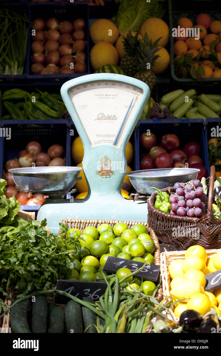 Market scales hi-res stock photography and images - Alamy