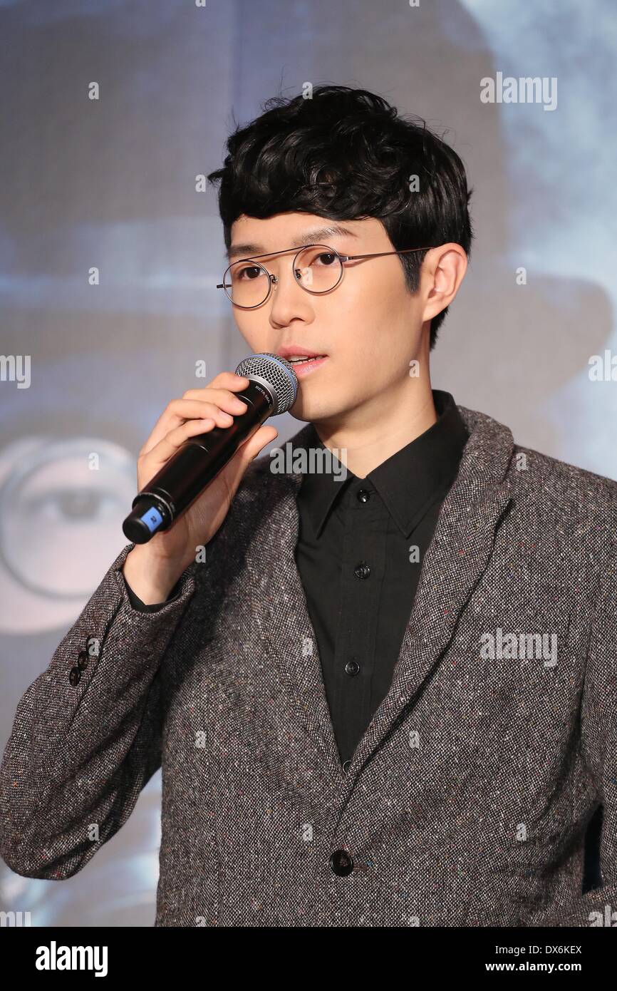 Taipei. 18th Mar, 2014. Khalil Fong at press conference of his new MV ...