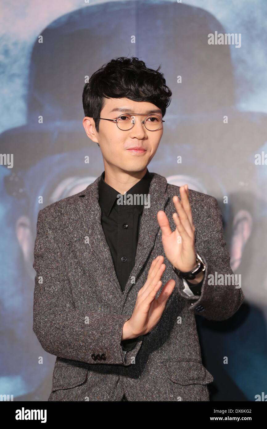 Taipei. 18th Mar, 2014. Khalil Fong at press conference of his new MV ...