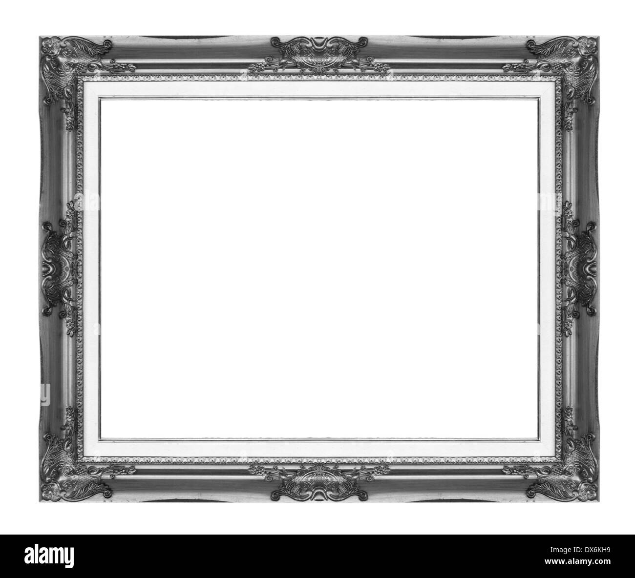 Old Antique black frame Isolated Decorative Carved Wood Stand Antique ...