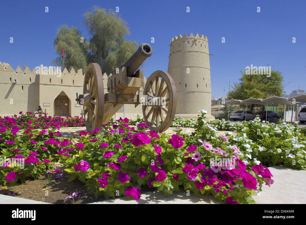 Middle East, UAE, Abu Dhabi, Al Ain, Al Muraba'a Fort Stock Photo - Alamy