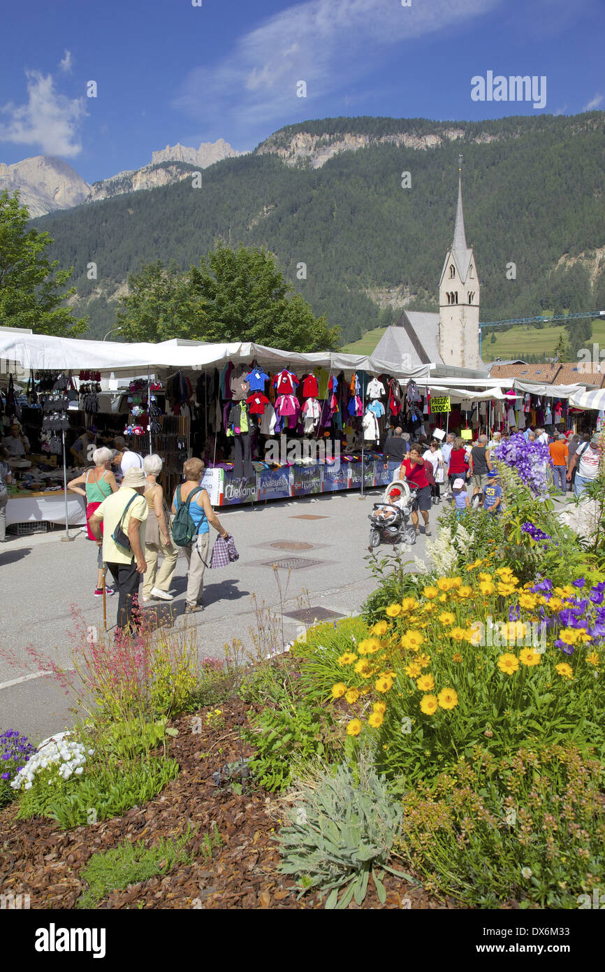 Europe, Italy, Italian Dolomites, Trento Province, Fassa Valley, Pozza ...