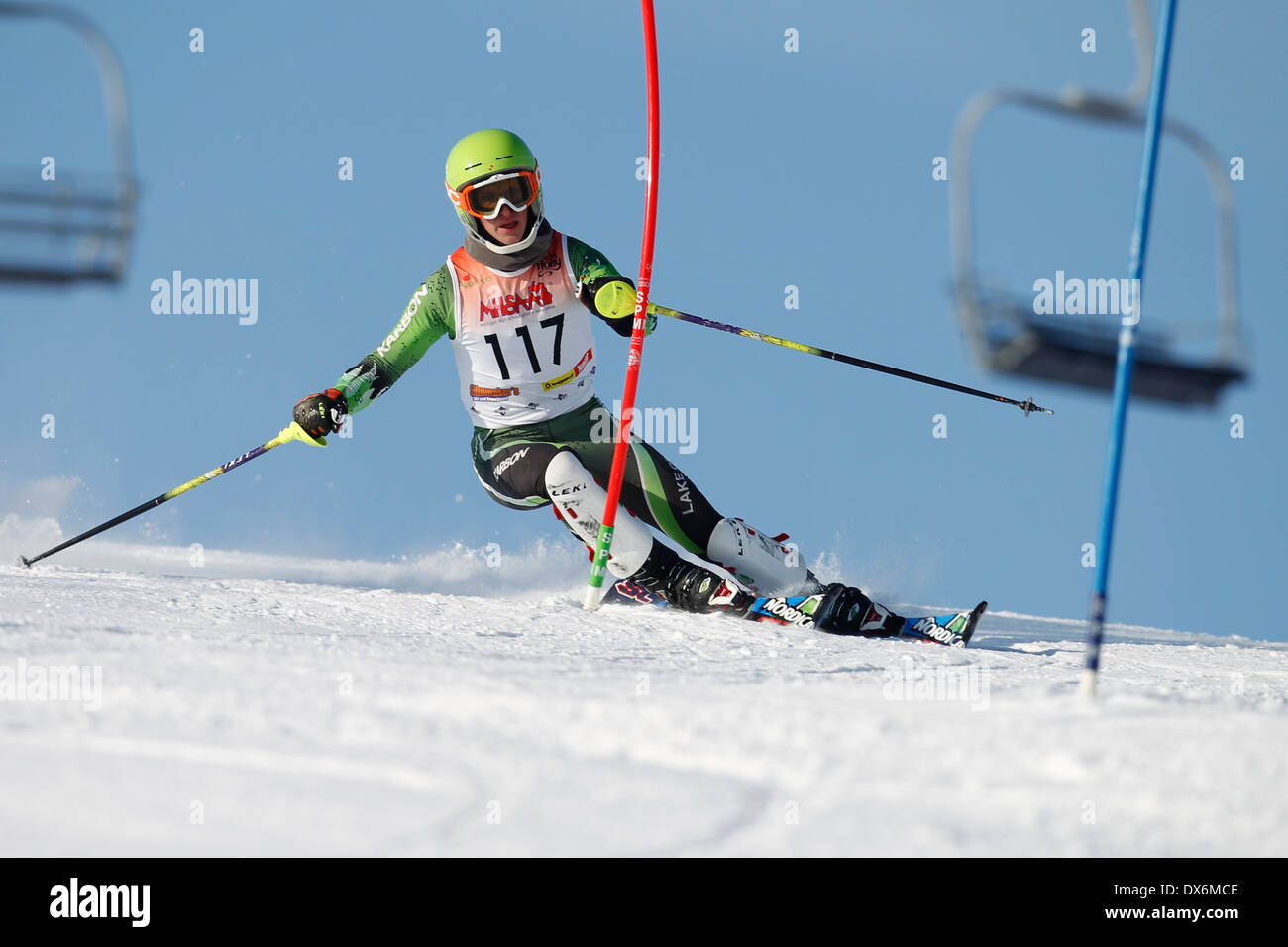 Slalom Gate High Resolution Stock Photography and Images - Alamy