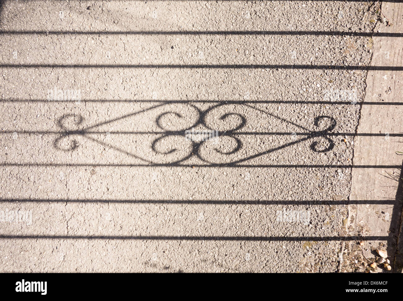 Shadow Of Gate High Resolution Stock Photography and Images - Alamy