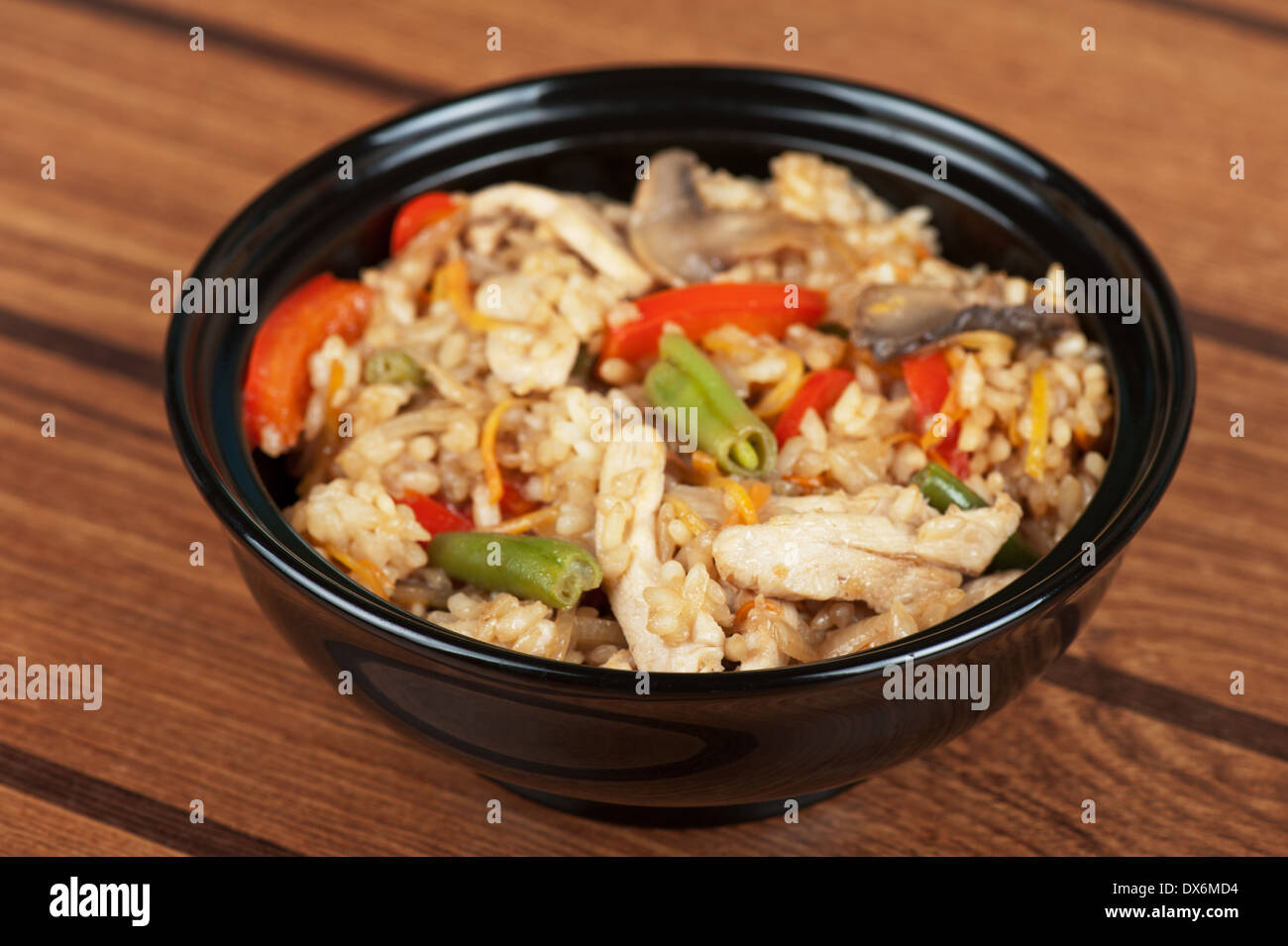Rice chicken vegetable Stock Photo - Alamy