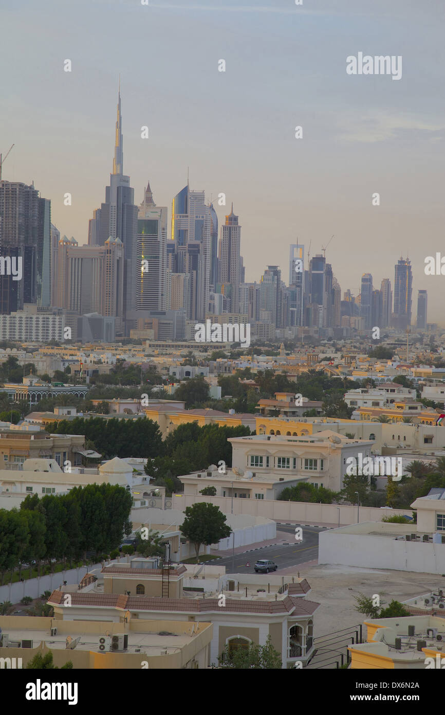Middle East, United Arab Emirates, Dubai, City Skyline Stock Photo - Alamy