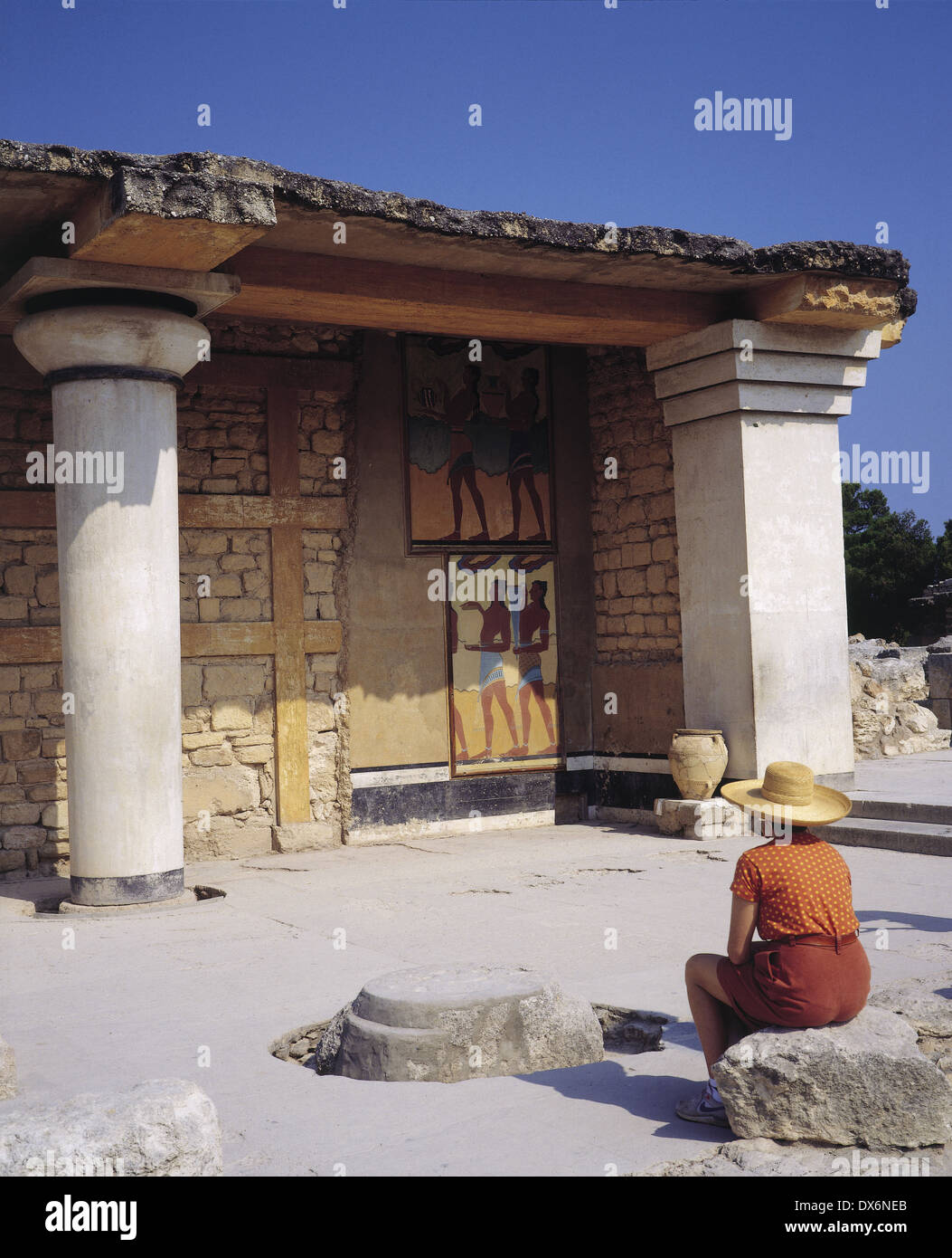 Knossos Crete Greek Islands,Knossos Crete Greek Islands Stock Photo - Alamy