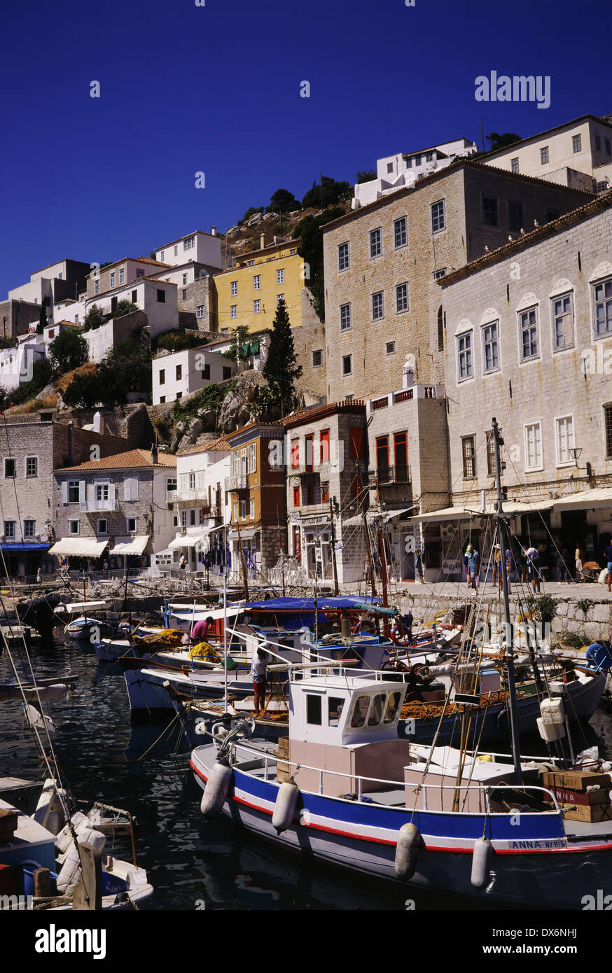 Hydra Town Hydra Greek Islands,Hydra Town Hydra Greek Islands Stock ...