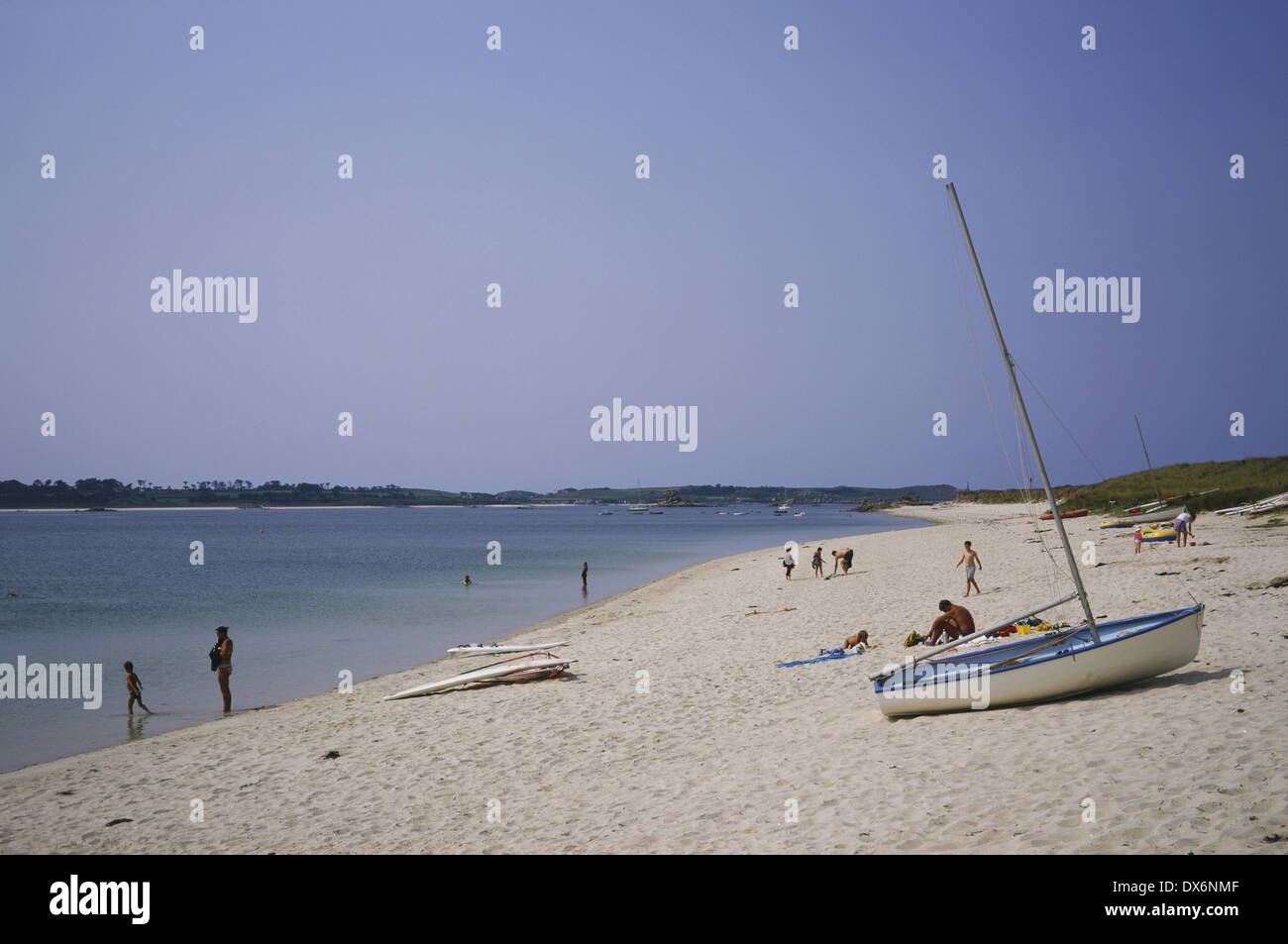 Island of St Martin's Scilly Isles Cornwall England,Island of St Martin ...