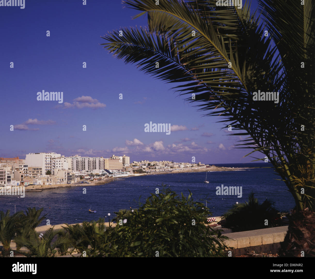 Qawra town malta hi-res stock photography and images - Alamy