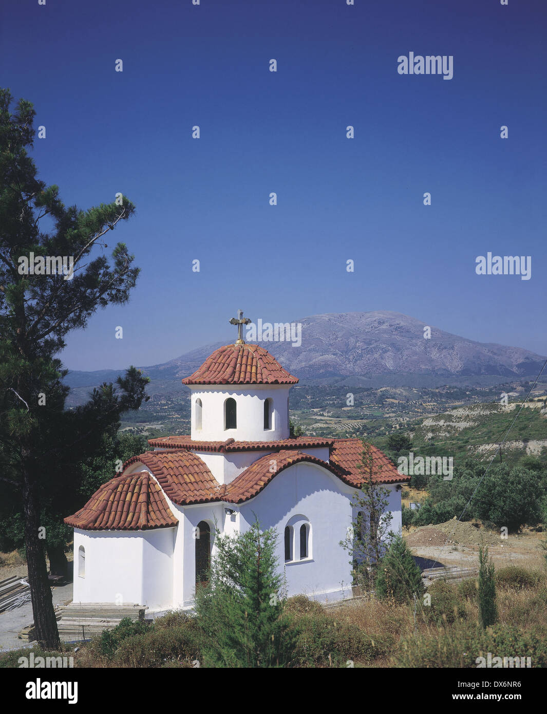 Church Rhodes Greek Islands,Church Rhodes Greek Islands Stock Photo - Alamy