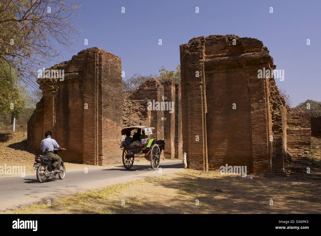 Tharabar Gate - the main gate of the east wall and the only structure ...