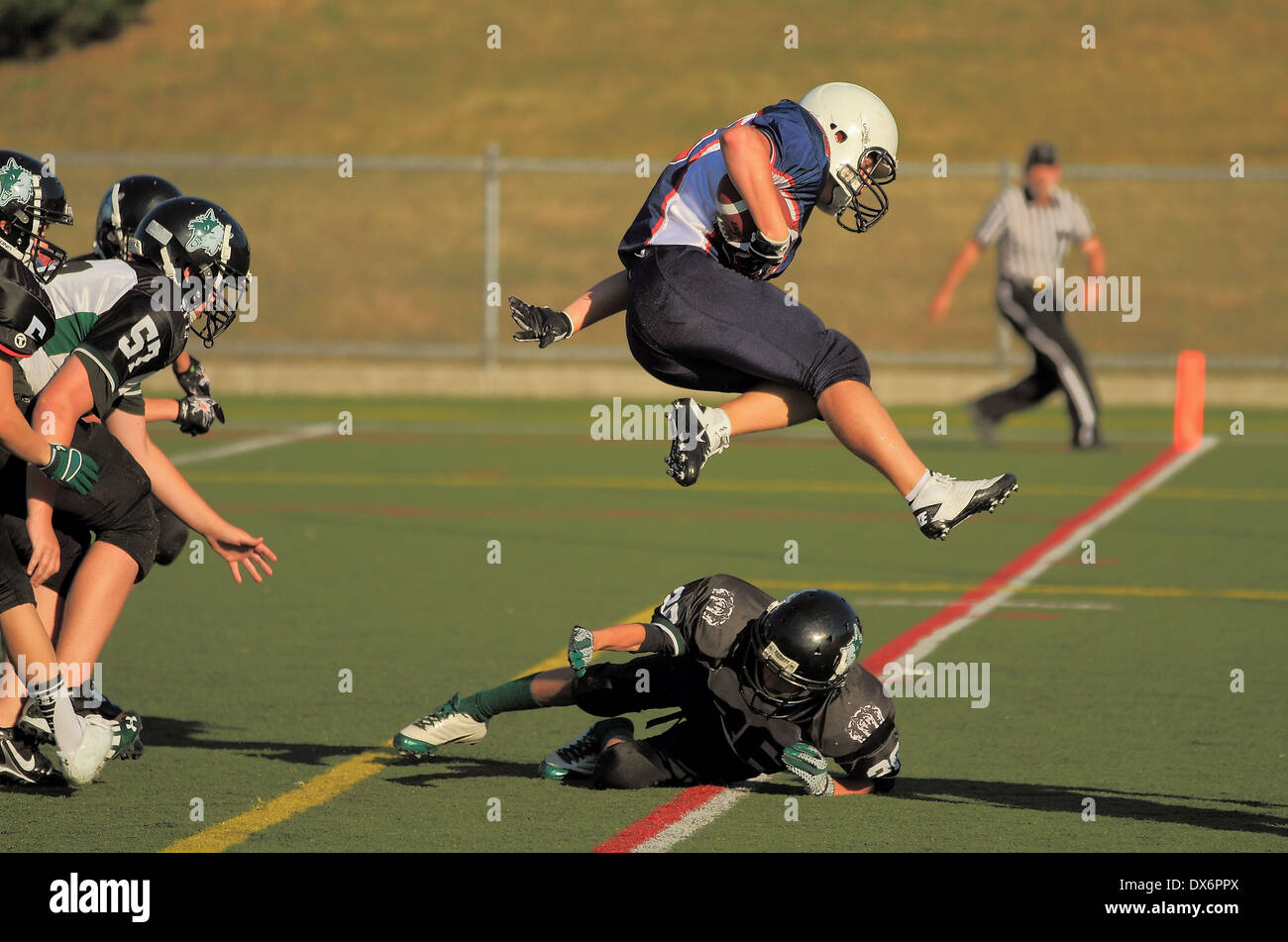 High School Football Stock Photo - Alamy