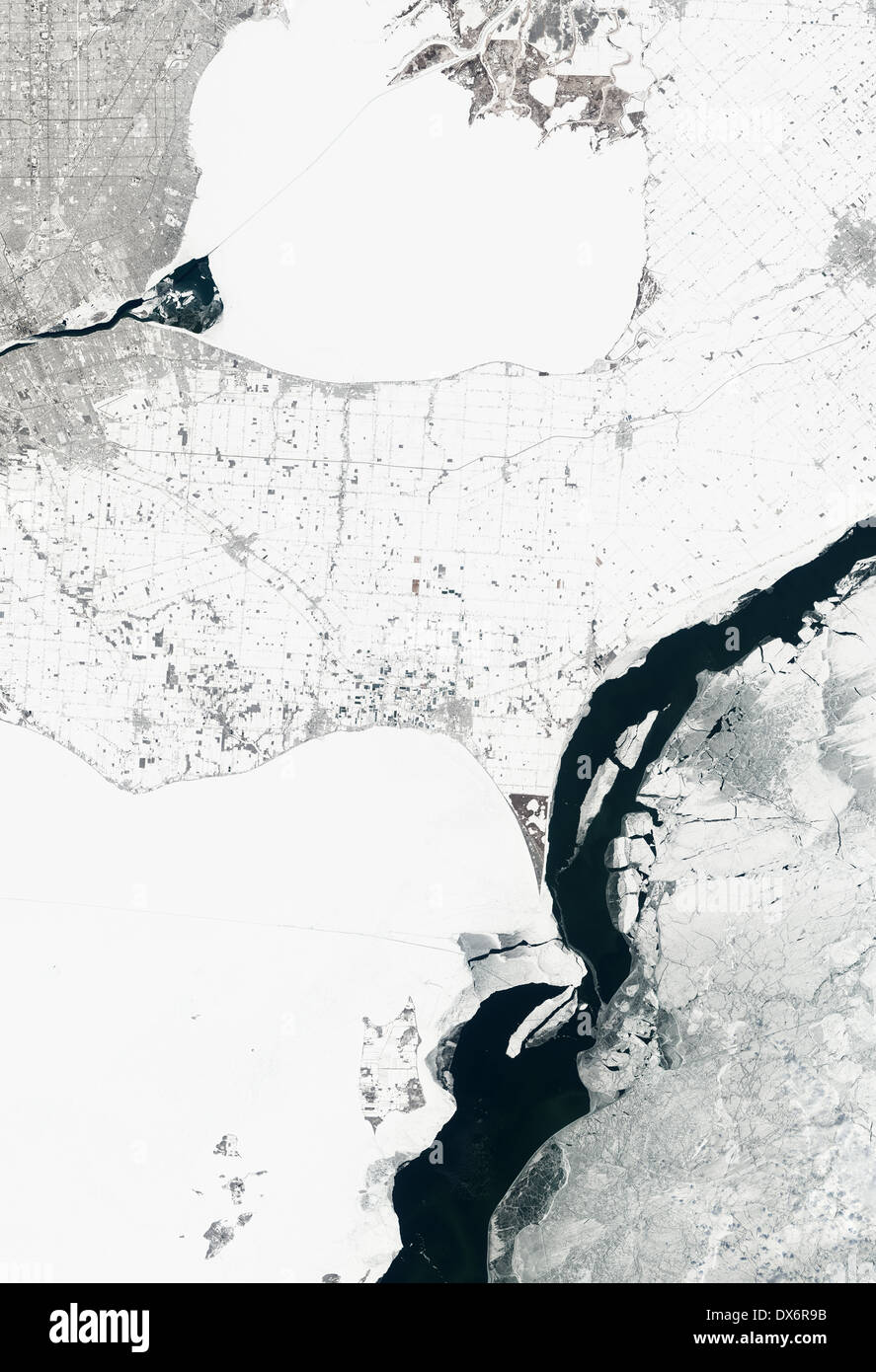 Ice cover on North America’s Great Lakes reached 88 percent in mid ...
