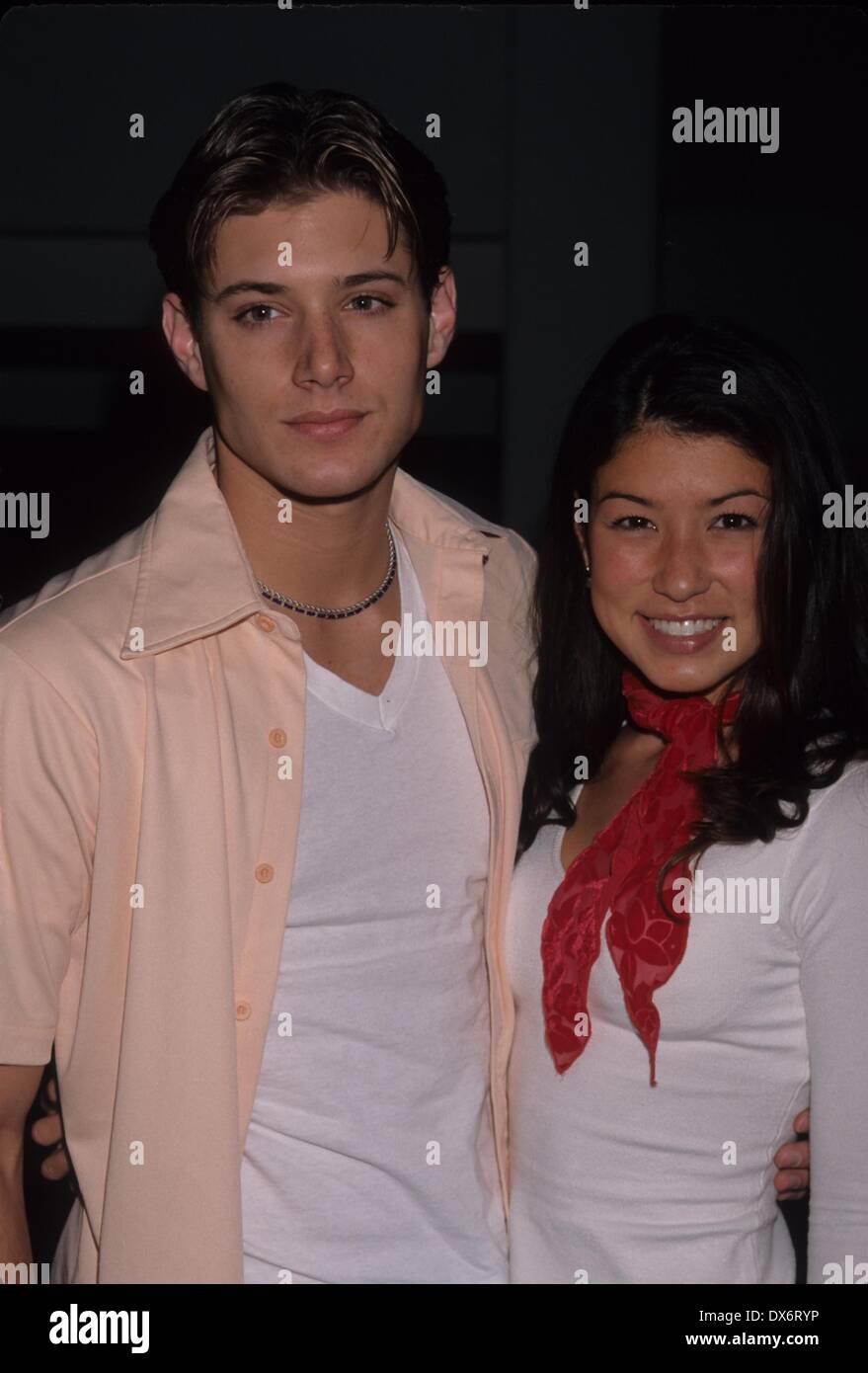 JENSEN ACKLES with Lisa Redig.50 Hottest Guys in Hollywood, Ca Stock ...