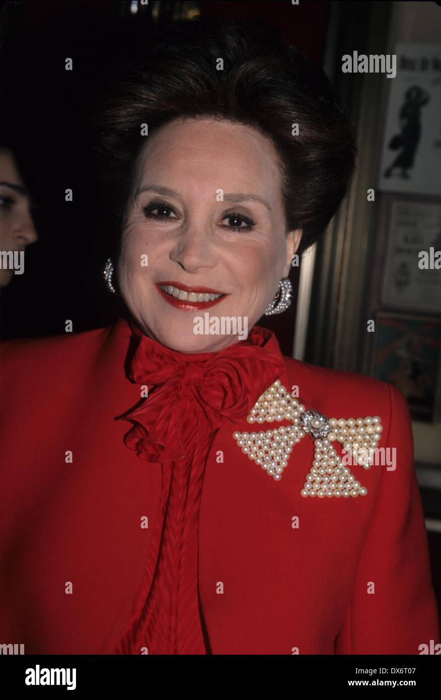 CINDY ADAMS.Dr. T and The Women premiere at Ziegfeld theatre in New ...