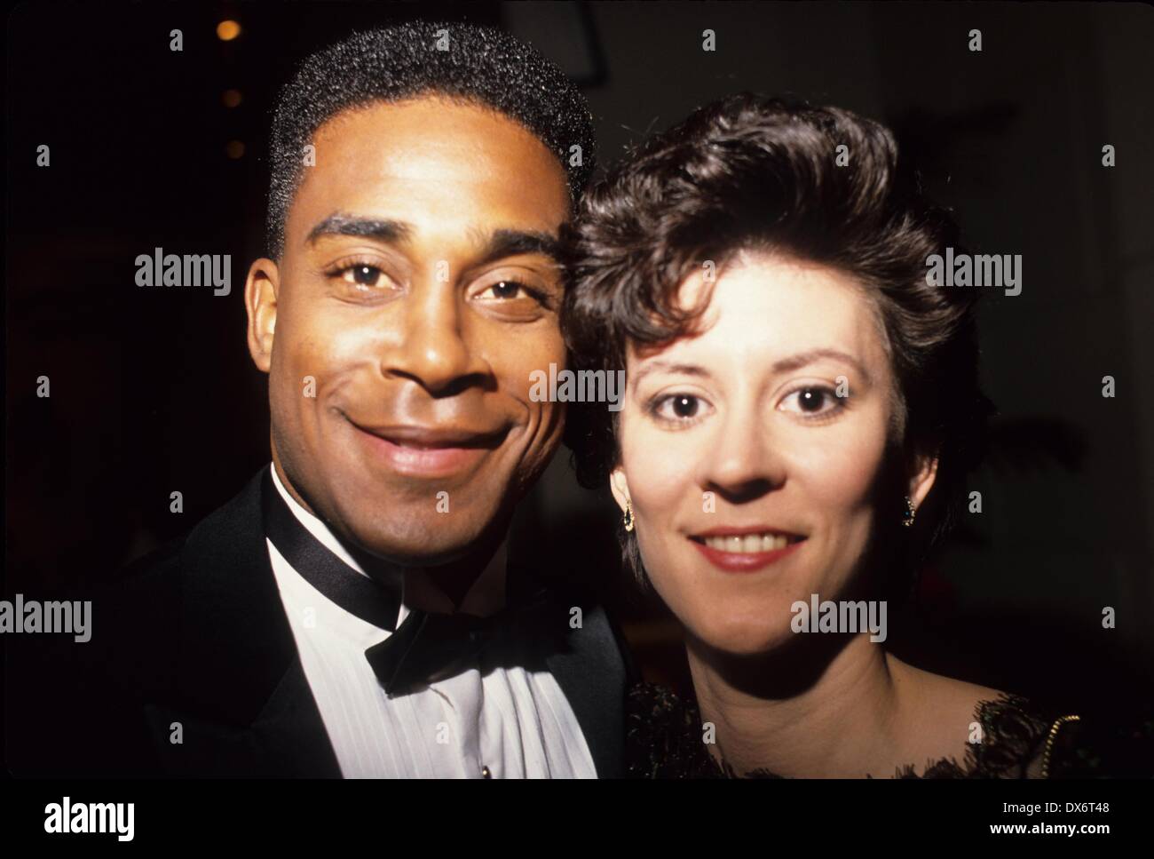 MARLON ARCHEY with wife Karoline 1990.f9664.(Credit Image: © Bob V ...
