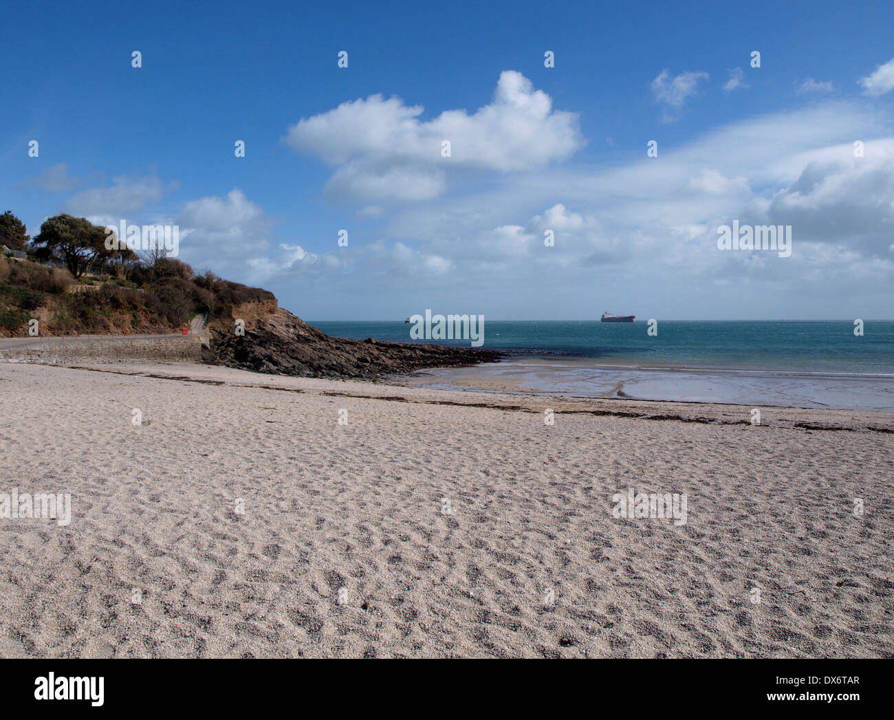 Swanpool Beach, Falmouth, Cornwall, UK Stock Photo - Alamy