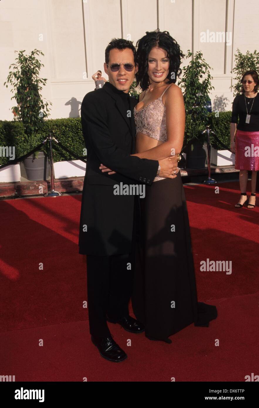 MARC ANTHONY with wife.The 6th Blockbuster Ent. Awards at the Shrine ...