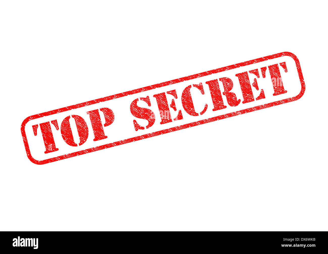 'TOP SECRET' Red Stamp over a white background Stock Photo - Alamy
