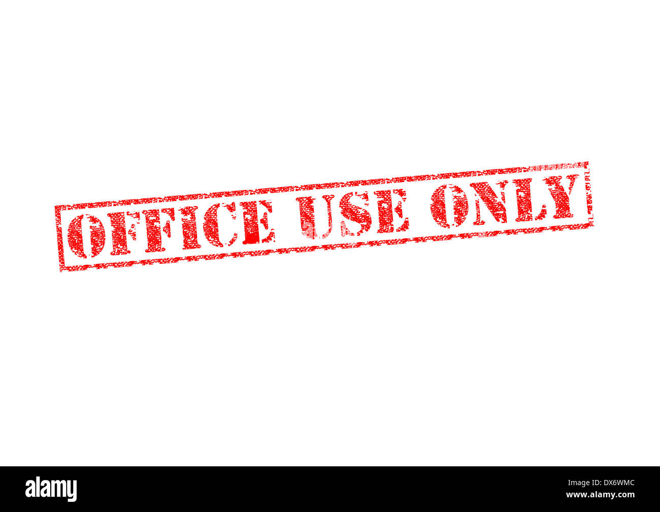 'OFFICE USE ONLY' red rubber stamp over a white background Stock Photo ...