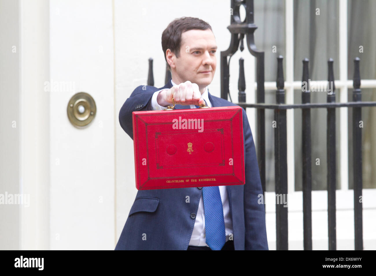 Chancellor exchequer presents his budget hi-res stock photography and ...