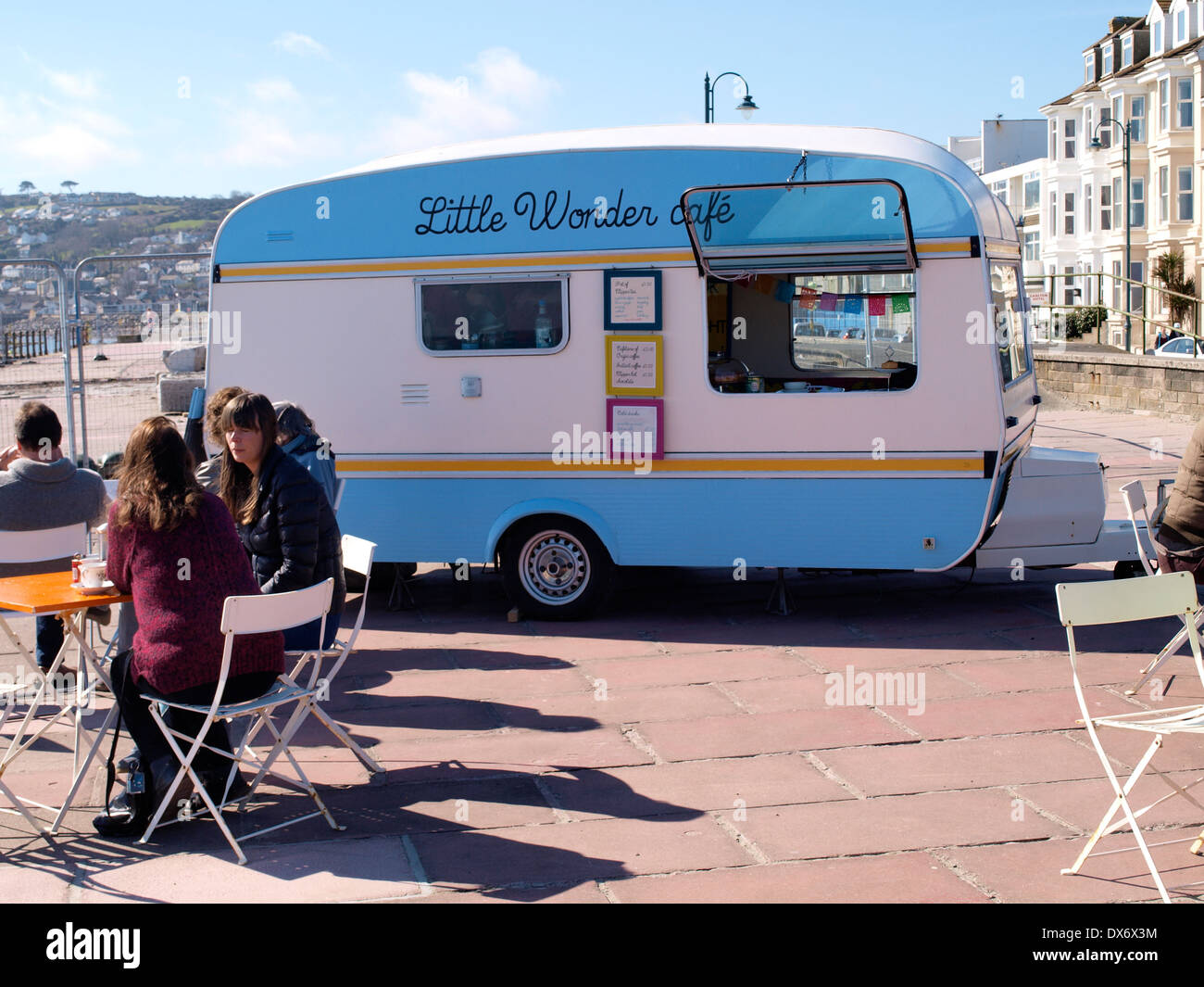 Little wonder café, Penzance, Cornwall, UK Stock Photo - Alamy