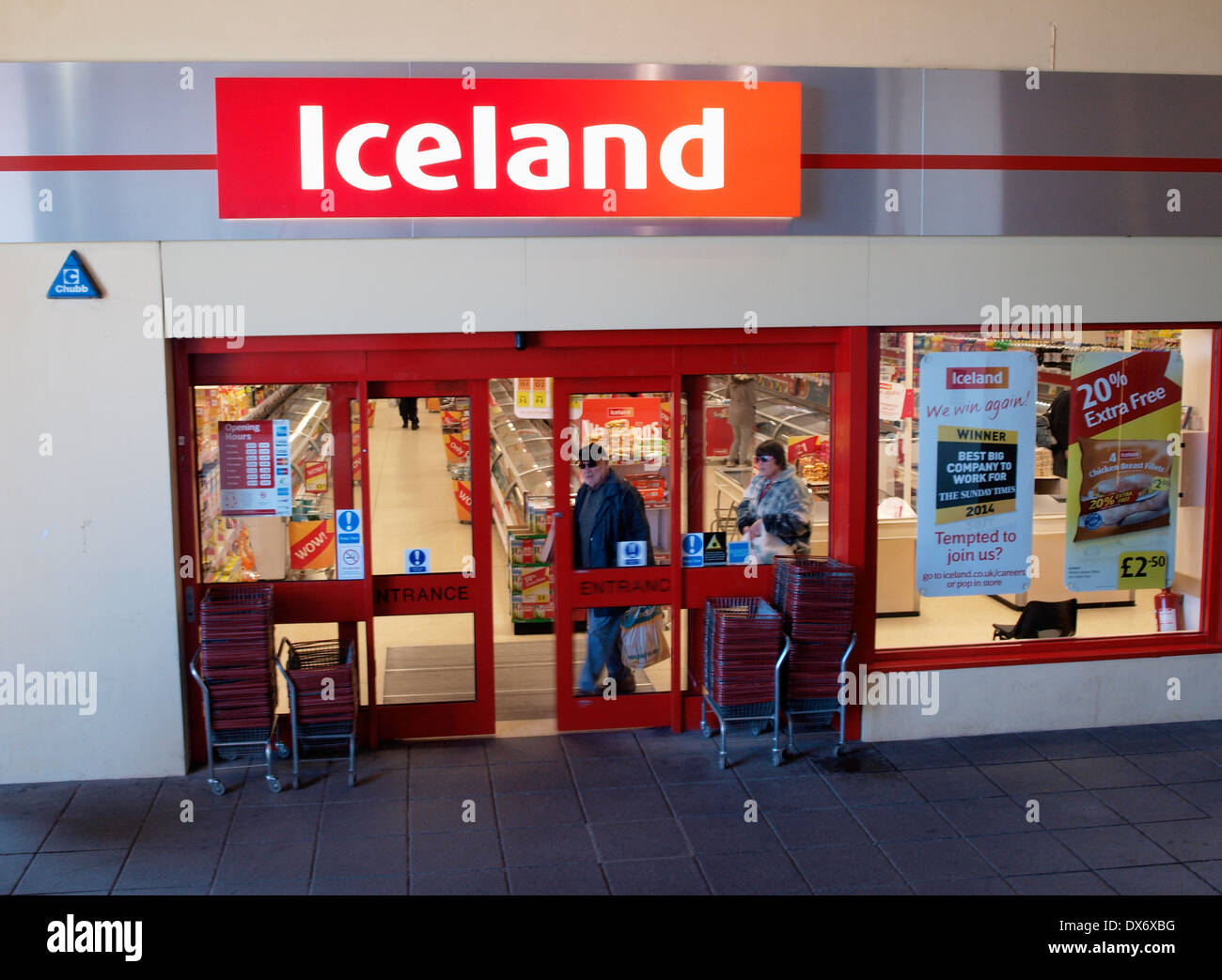 Iceland shop hi-res stock photography and images - Alamy