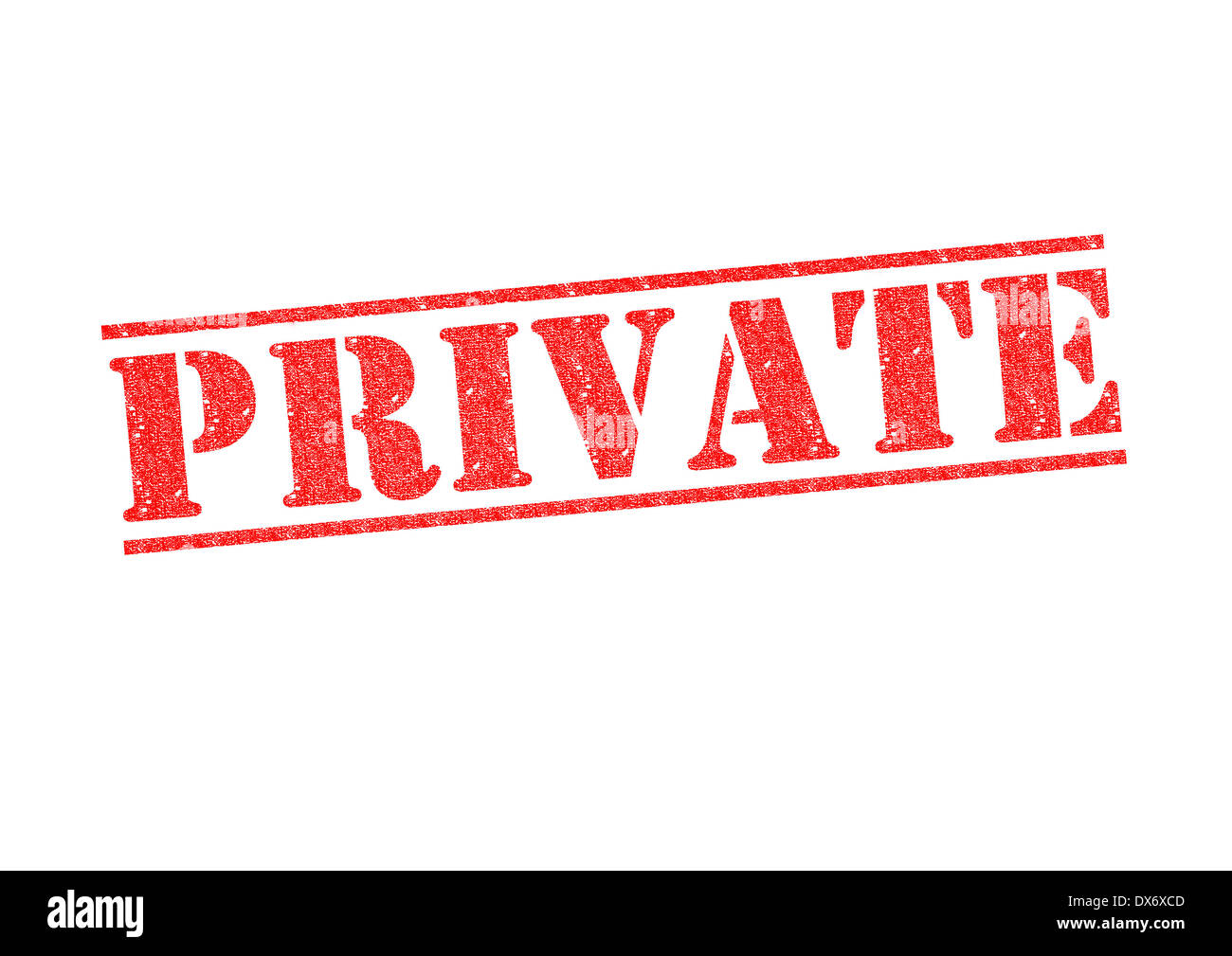 PRIVATE rubber stamp over a white background Stock Photo - Alamy