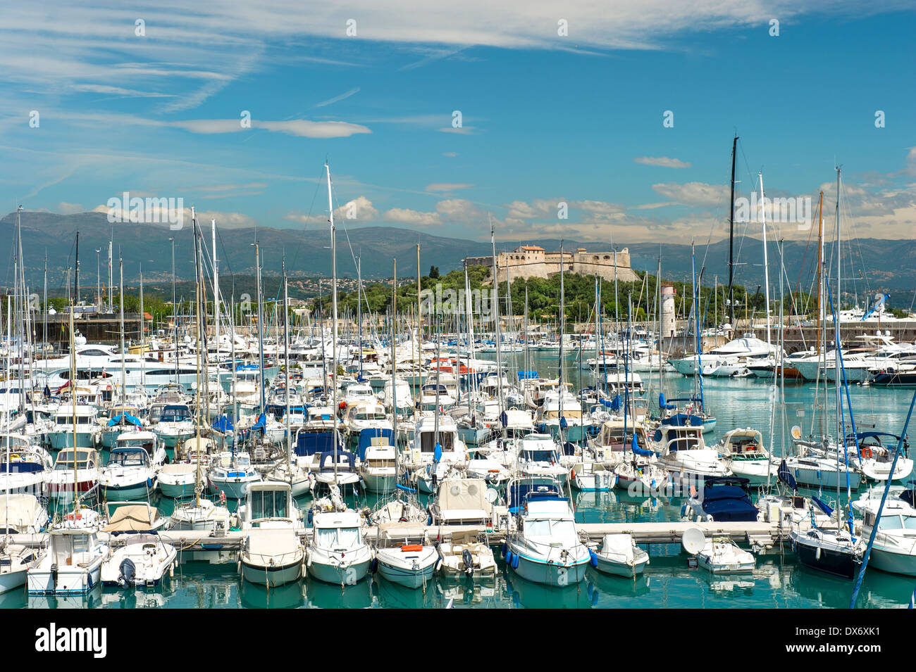 famous village Antibes near Nice, Cannes and Monaco. french riviera ...