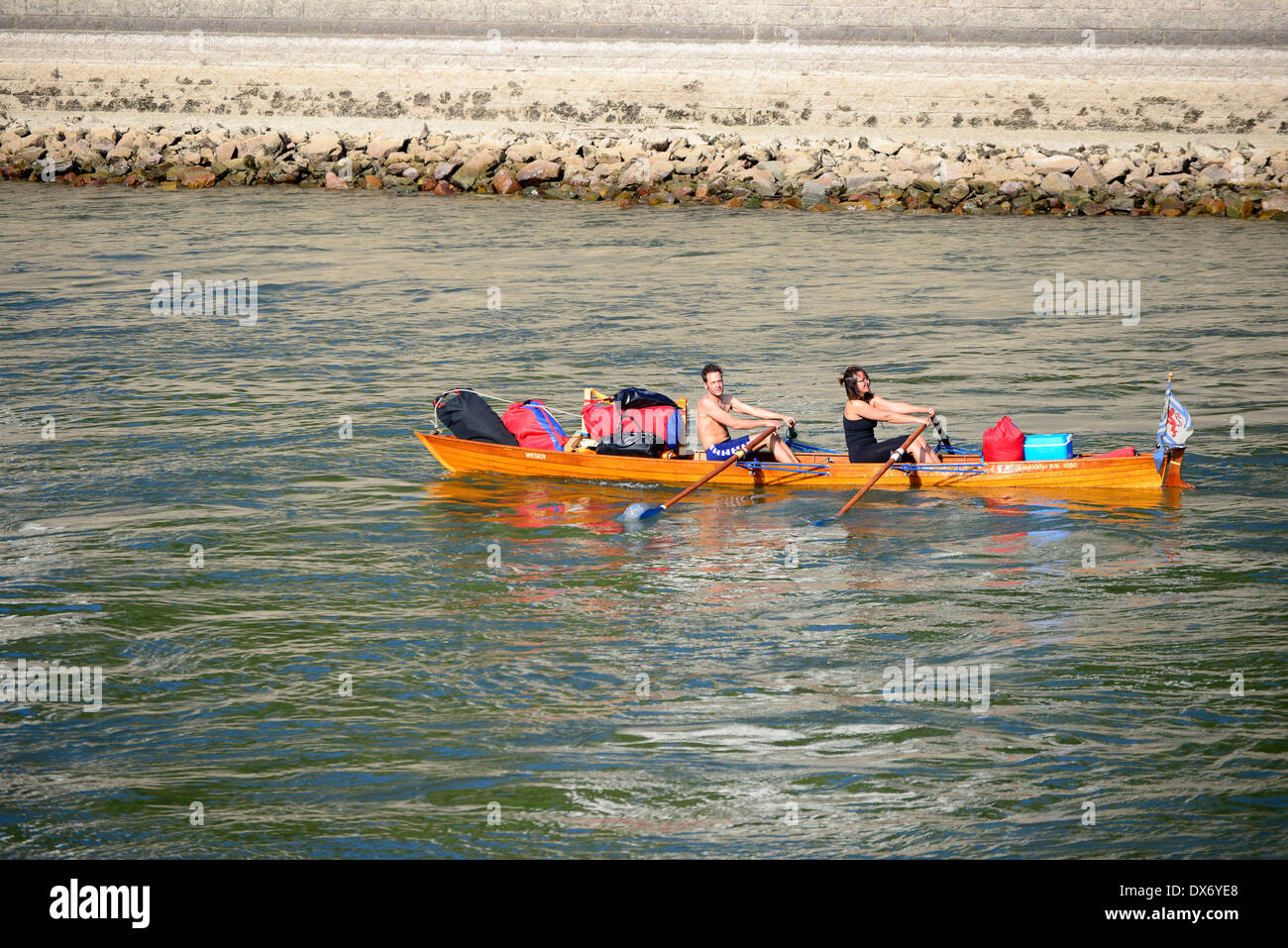 Canoe Rhine River Valley Germany Europe Vineyards Wineries Cruise DE ...