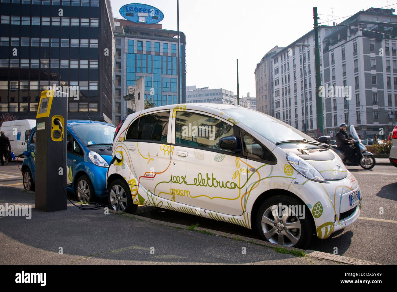 Italy, Milan, Car sharing Stock Photo - Alamy
