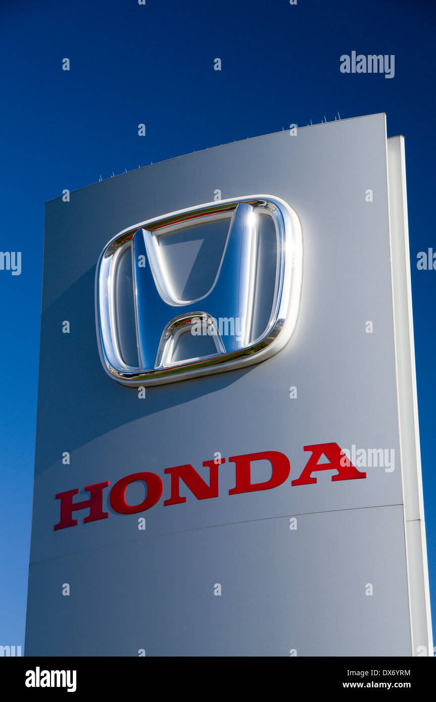 Honda sign hi-res stock photography and images - Alamy