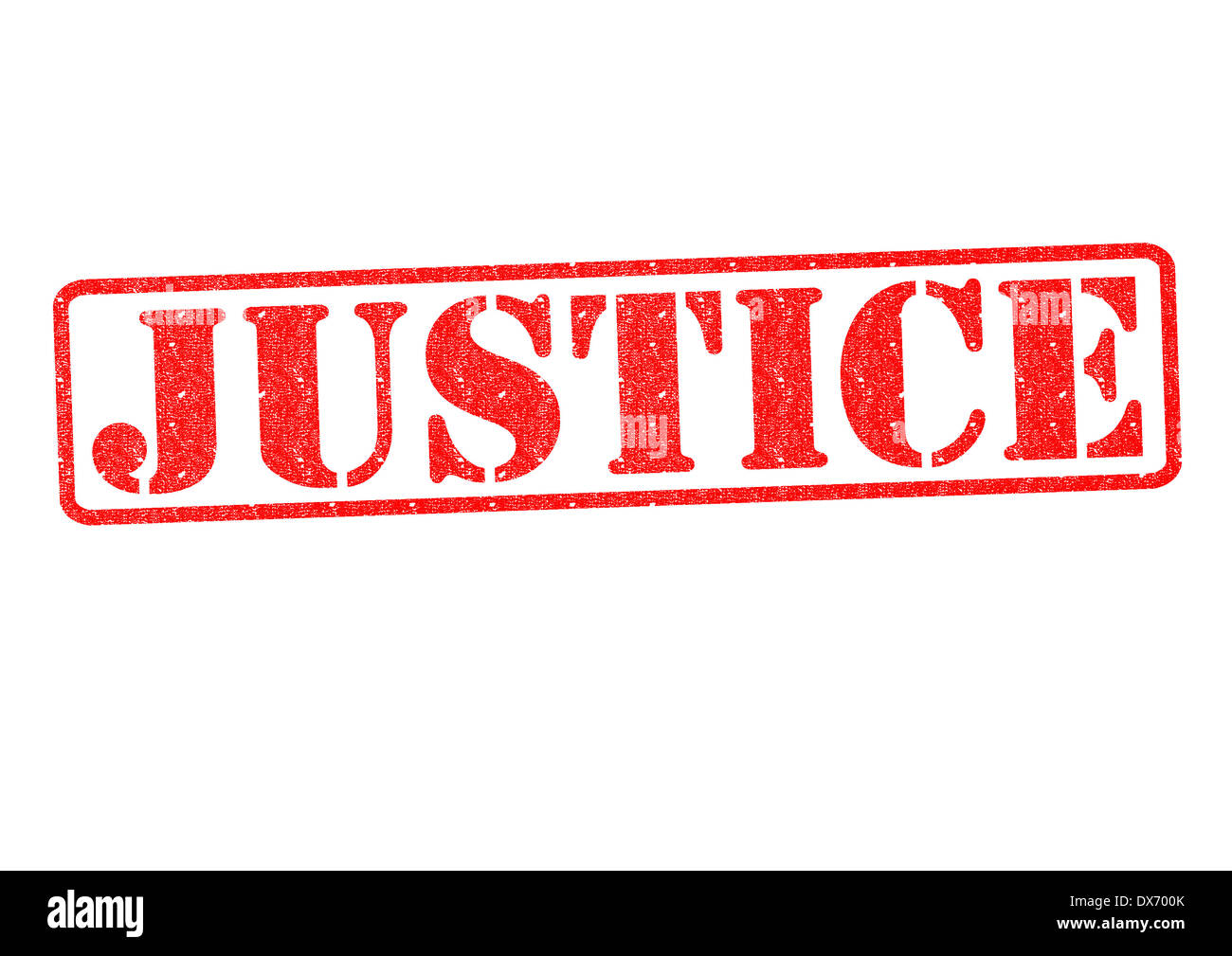 JUSTICE Rubber Stamp over a white background Stock Photo - Alamy