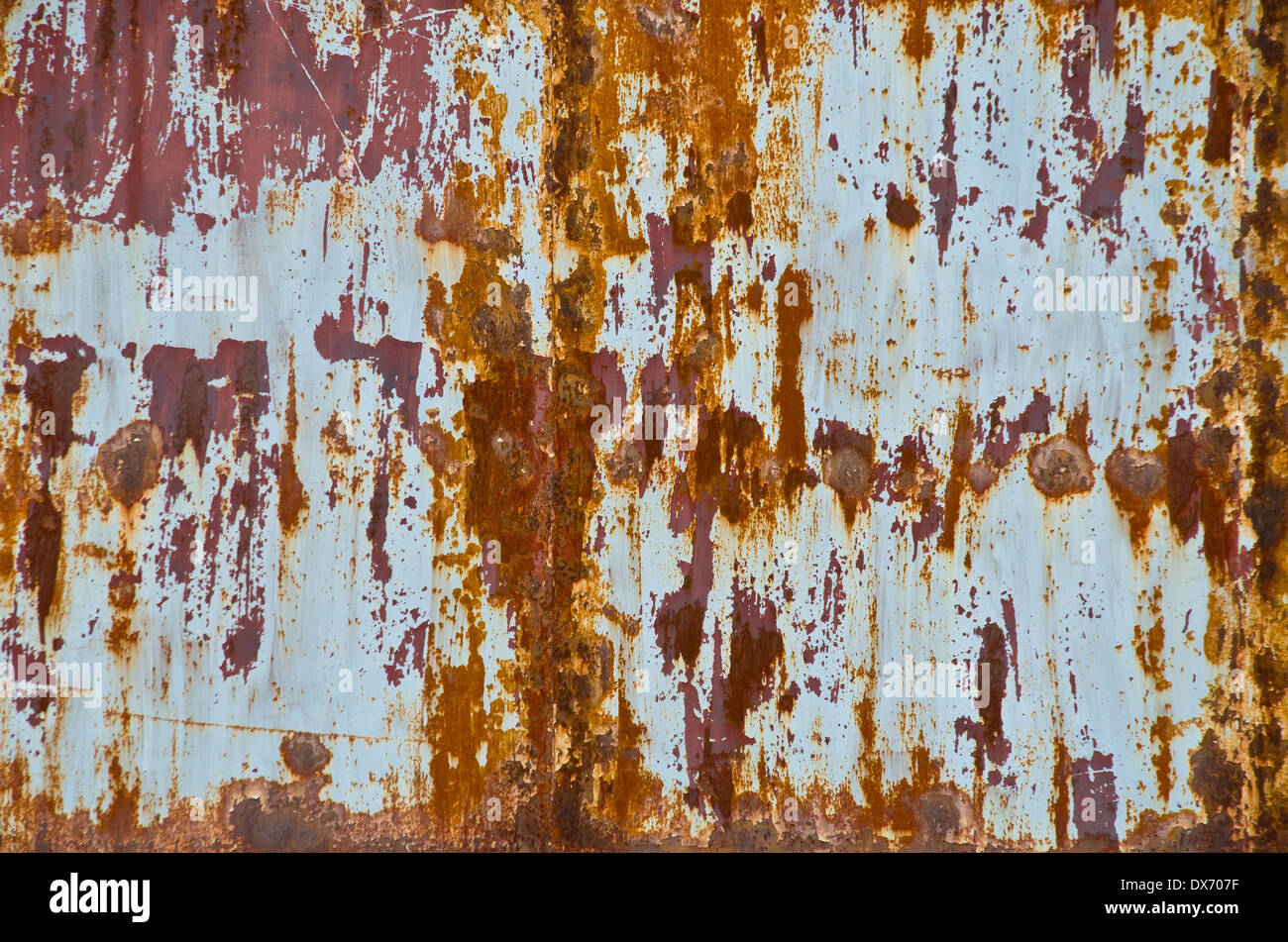 rusty on steel wall background Stock Photo - Alamy