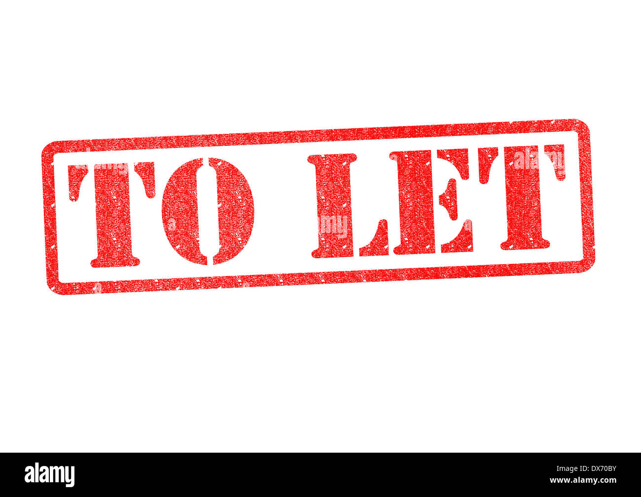 TO LET Rubber Stamp over a white background Stock Photo - Alamy